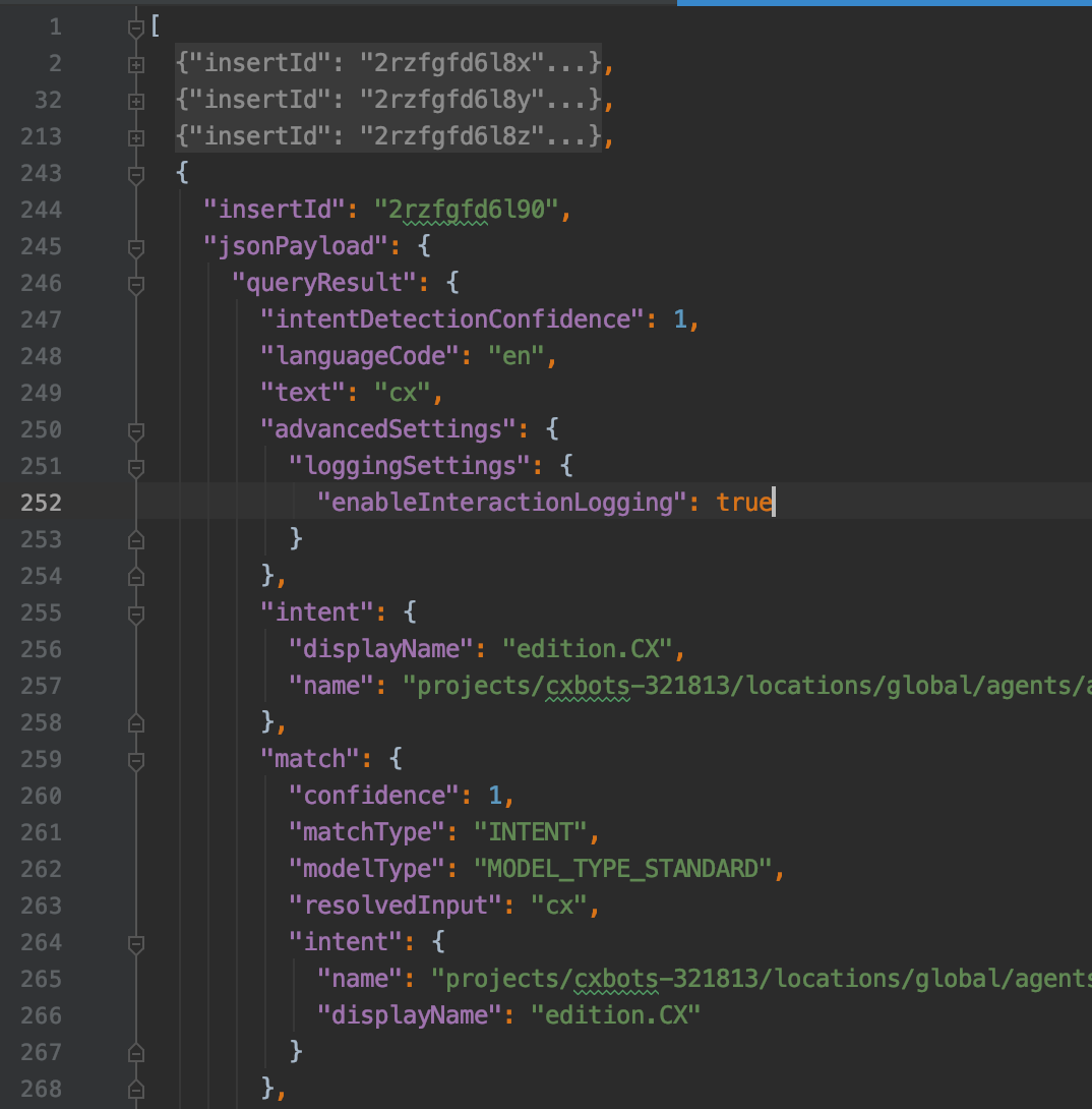 How to download Dialogflow CX conversation history – BotFlo