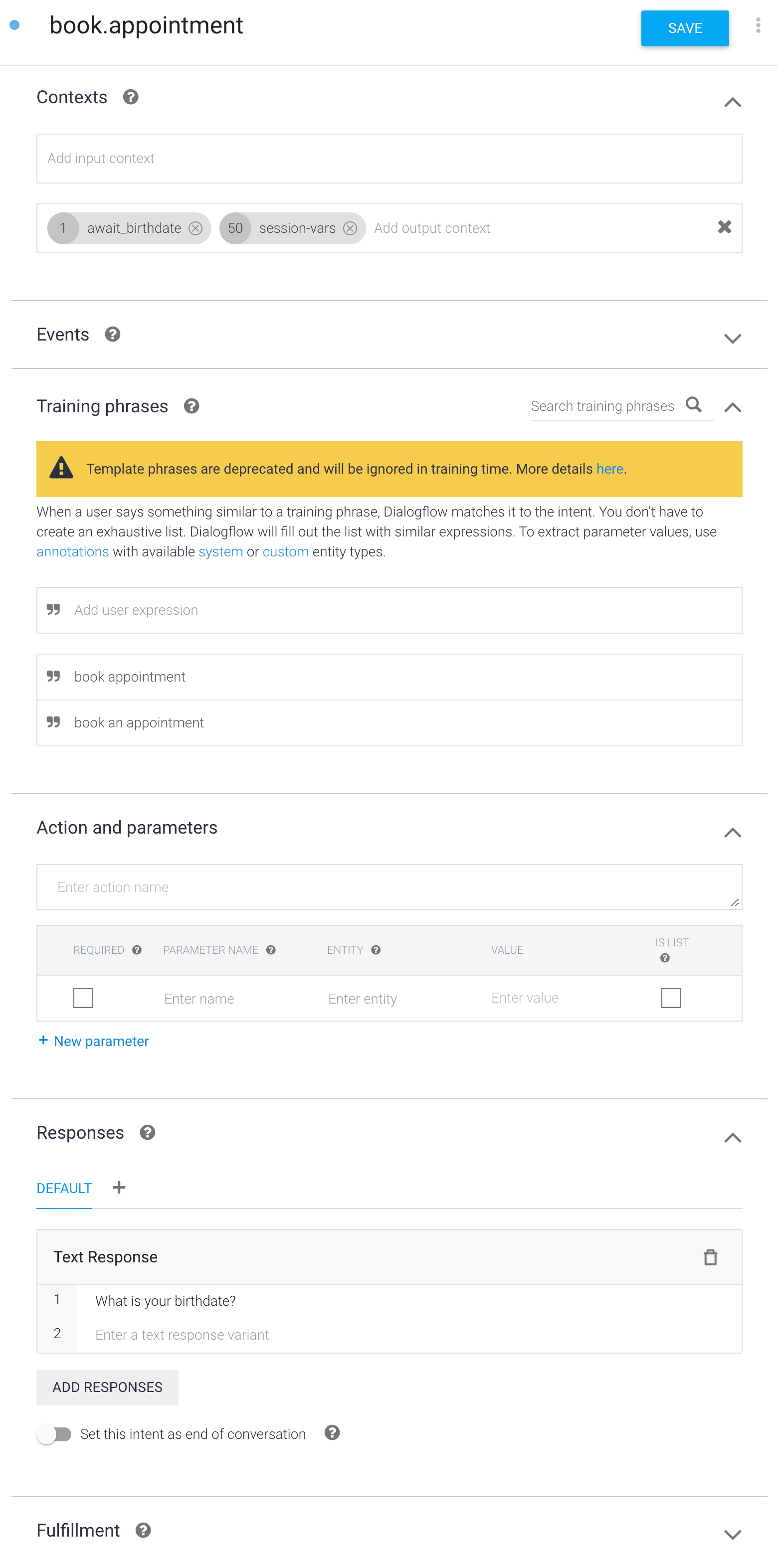 How to manage context from your Python webhook in Dialogflow ES – BotFlo