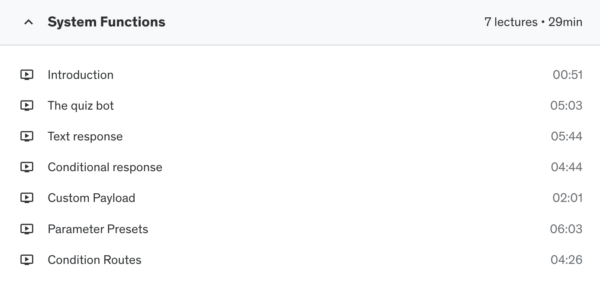 11 Dialogflow CX System Functions – BotFlo